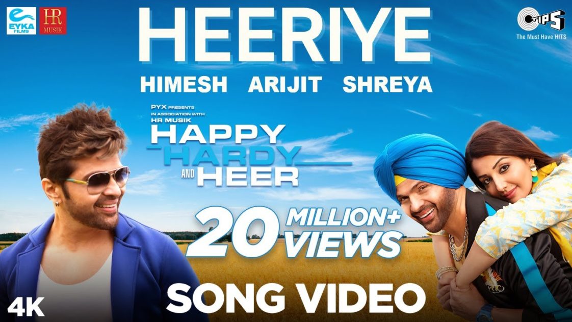 HEERIYE LYRICS हीरिये - Happy Hardy And Heer - Arijit Singh, Shreya ...