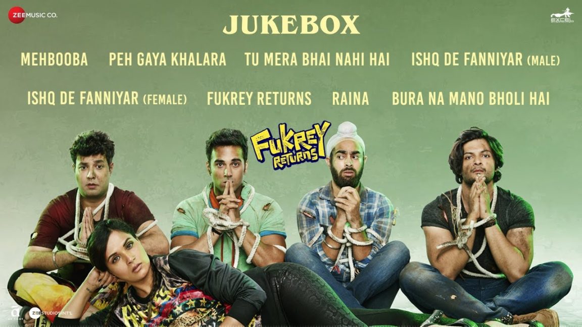 ISHQ DE FANNIYAR LYRICS - Fukrey Returns (2017) - Sharib Sabri, Toshi ...