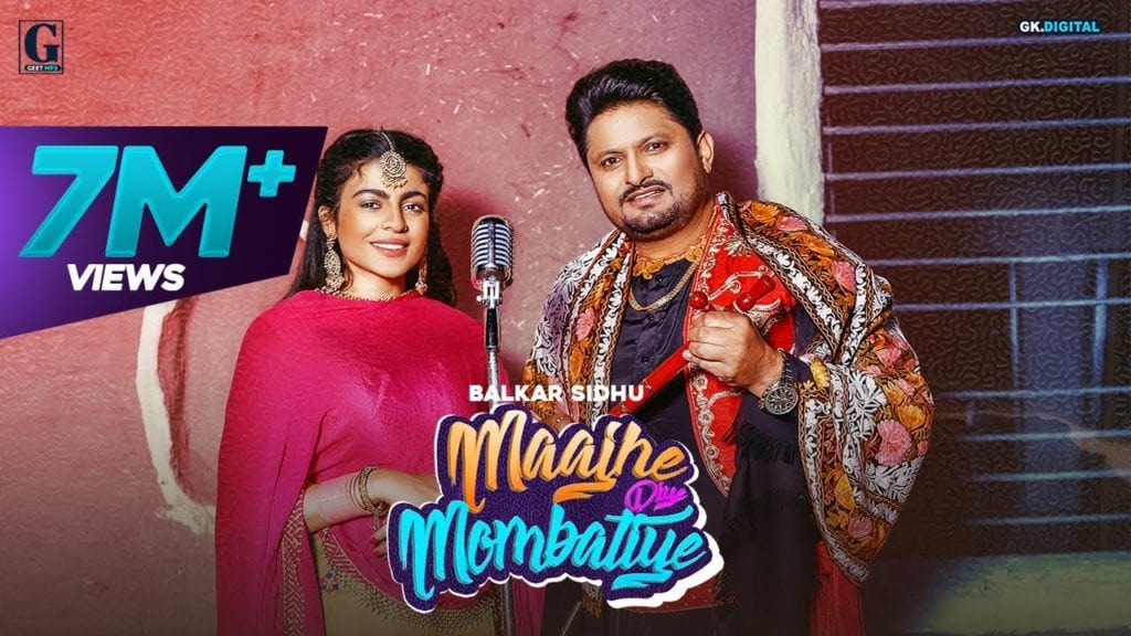 MAAJHE DIYE MOMBATIYE (TITLE) LYRICS - Balkar Sidhu, Jenny Johal ...