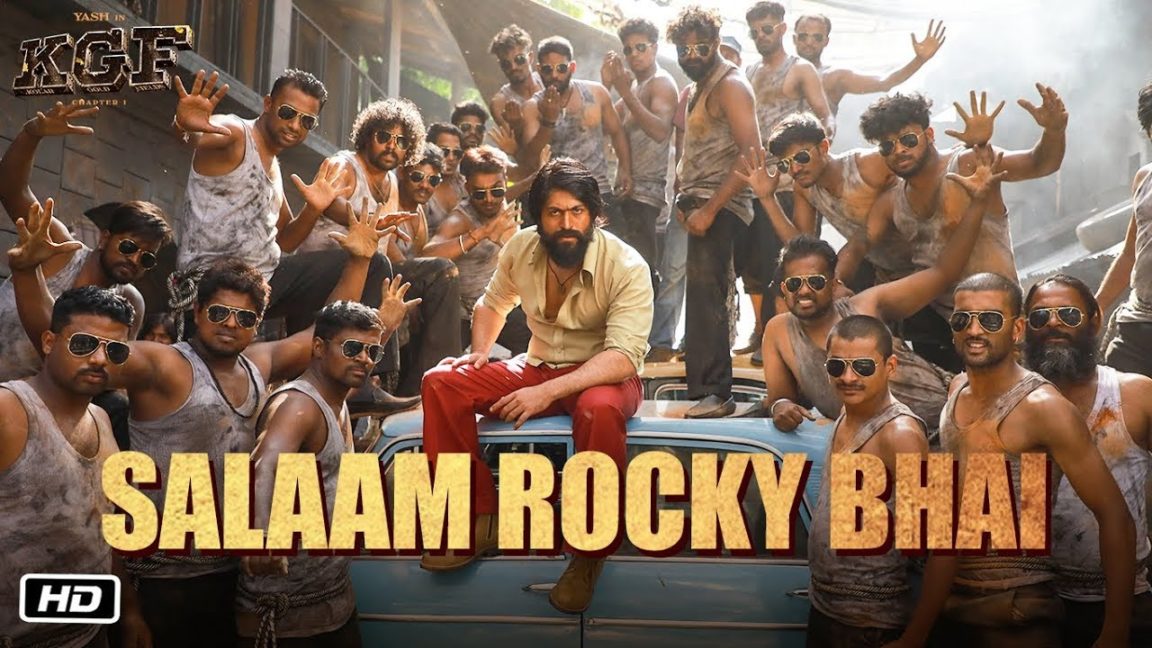 SALAAM ROCKY BHAI LYRICS सलाम रॉकी भाई - K.G.F: Chapter 1 - Abhishek ...