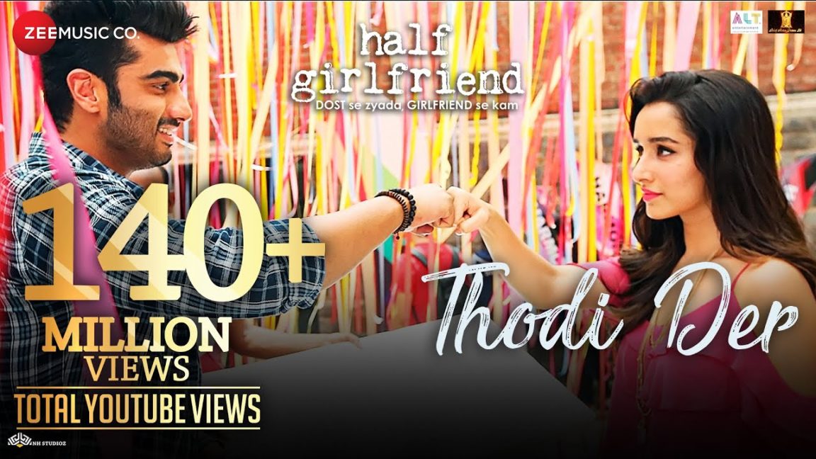 THODI DER LYRICS थोड़ी देर - Half Girlfriend - Shreya Ghoshal, Farhan ...