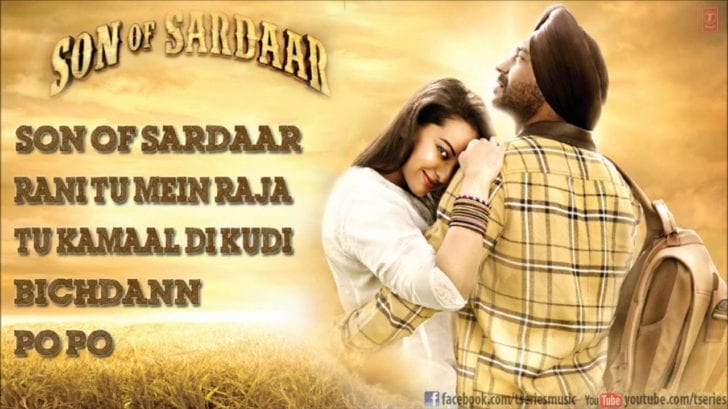BICHDAN LYRICS - Son Of Sardaar (2012) - Rahat Fateh Ali Khan | LyricsBogie