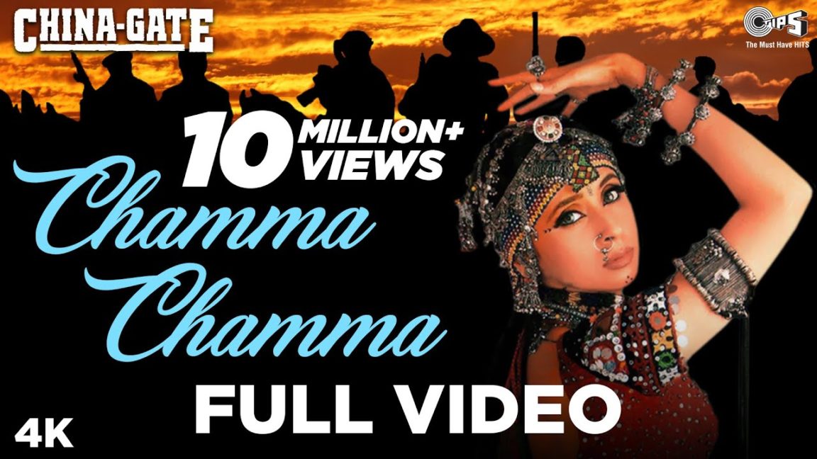 CHAMMA CHAMMA LYRICS - China Gate (1998) - Anu Malik, Sapna Awasthi ...