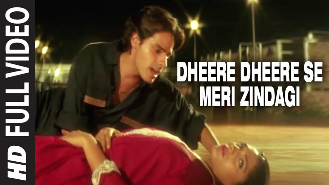 DHEERE DHEERE SE LYRICS - Aashiqui (1990) - Anuradha Paudwal, Kumar ...