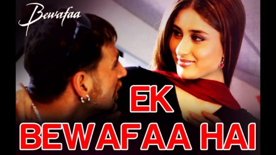 EK BEWAFAA HAI LYRICS - Bewafaa - Sonu Nigam | LyricsBogie
