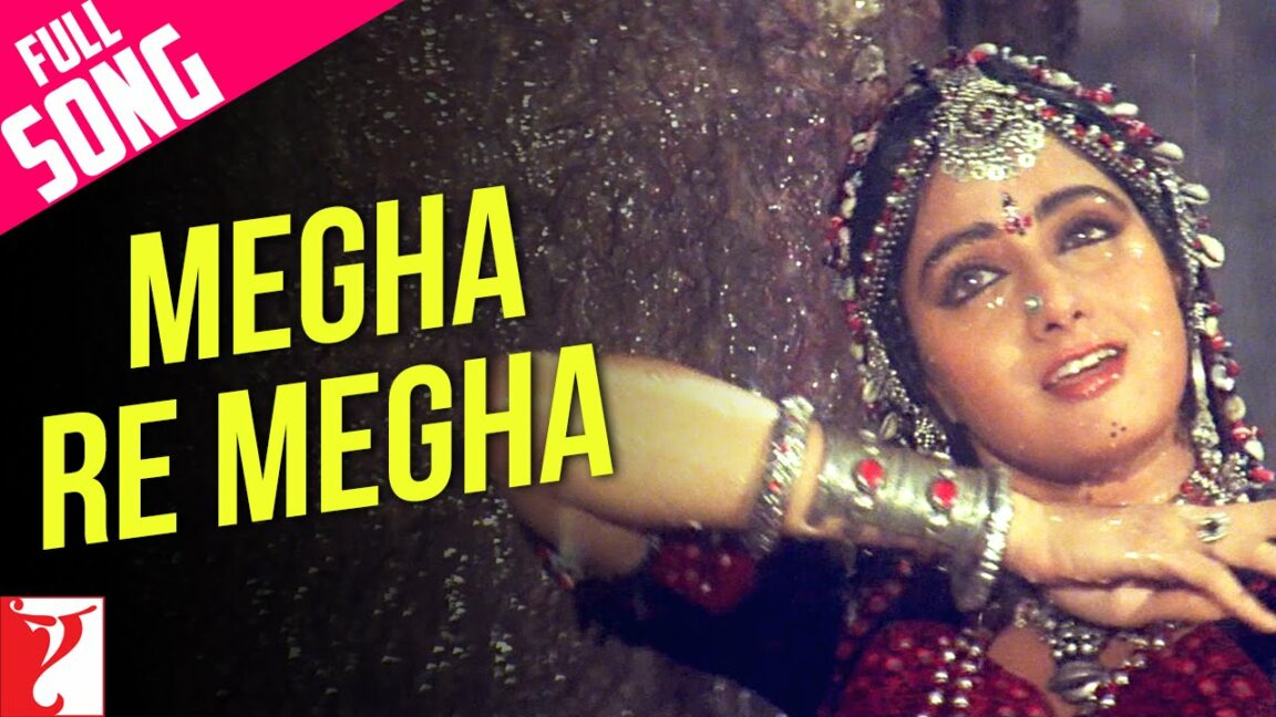 MEGHA RE MEGHA LYRICS - Lamhe - Lata Mangeshkar | LyricsBogie