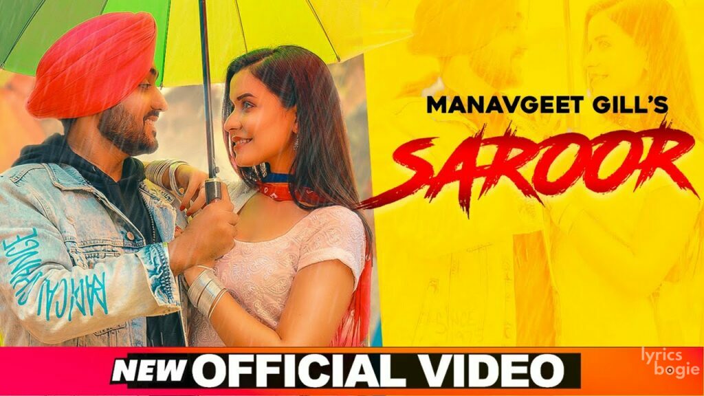 SAROOR LYRICS - Manavgeet Gill - Ft. Chitranshi Dhyani | LyricsBogie
