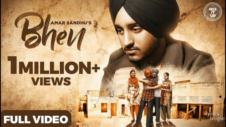 BHEN LYRICS - Amar Sandhu - Ft. Amar Sandhu, Tamanna Bhasin, Ekam ...