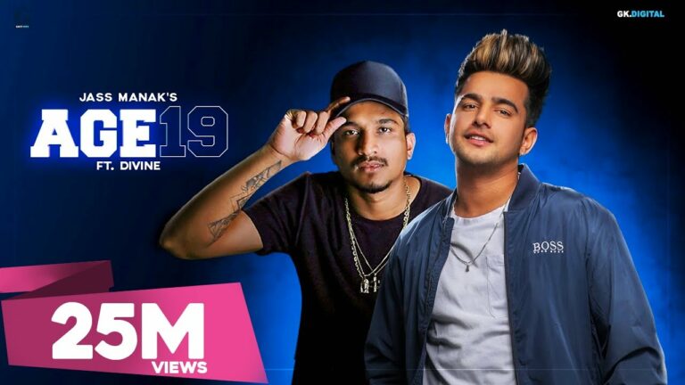 AGE 19 LYRICS - Jass Manak, Divine - AGE 19 | LyricsBogie