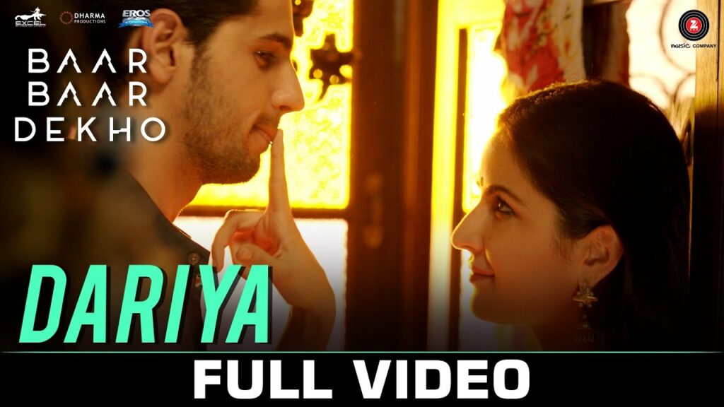 DARIYA LYRICS दरिया - Baar Baar Dekho - Arko | LyricsBogie