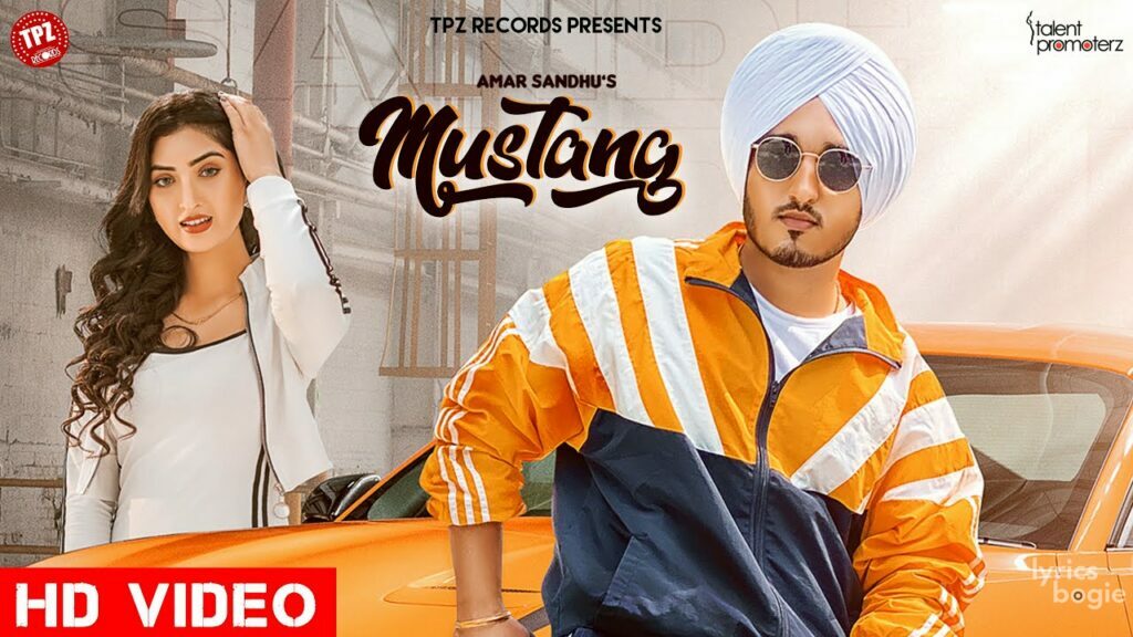 MUSTANG LYRICS - Amar Sandhu - Ft. Isha Sharma | LyricsBogie