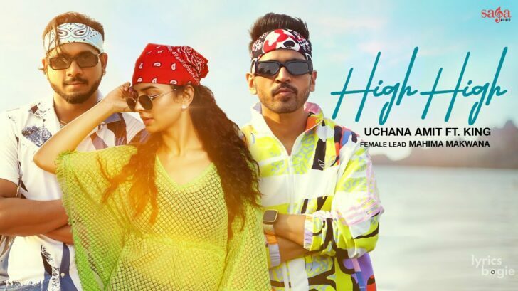 HIGH HIGH LYRICS हाई हाई - Uchana Amit, King - Ft. Mahima Makwana ...