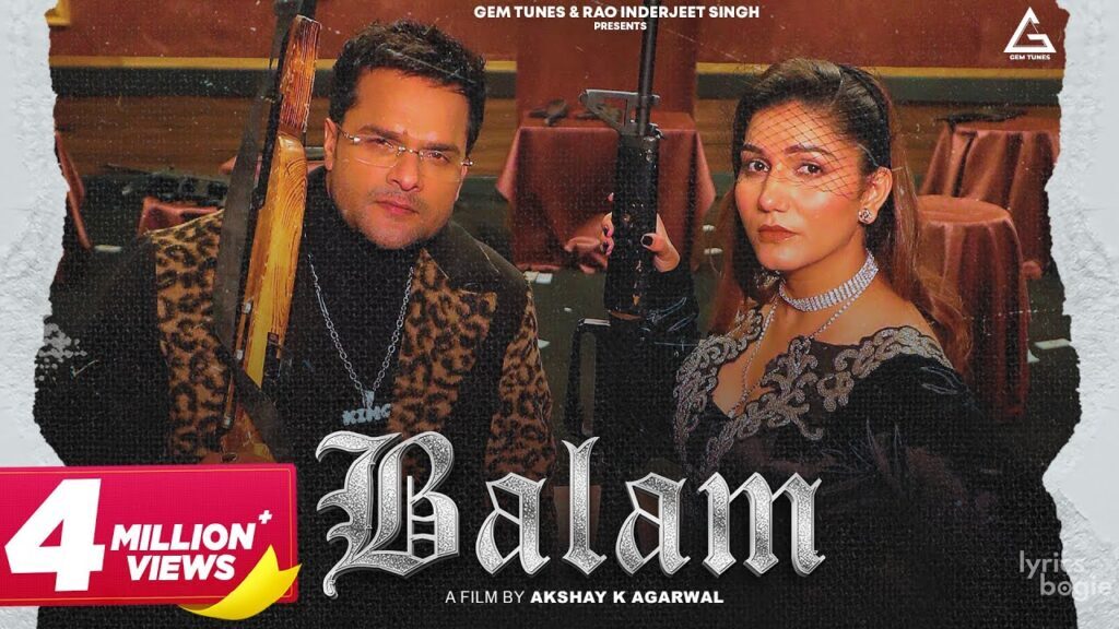 BALAM LYRICS - Devender Ahlawat, Komal Chaudhary - Ft. Sapna Choudhary ...