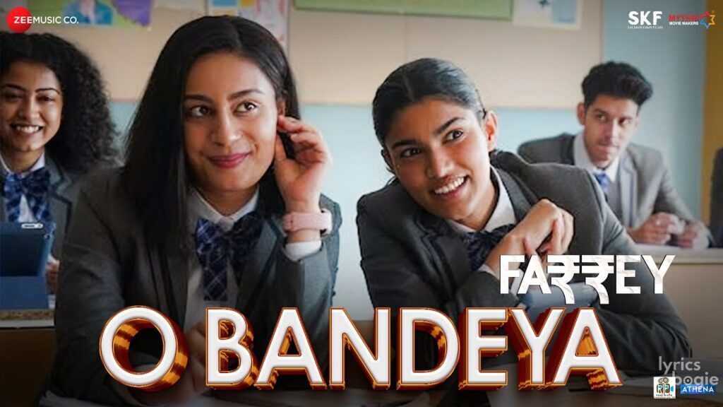 O BANDEYA LYRICS - Farrey - King, Sachin-Jigar | LyricsBogie
