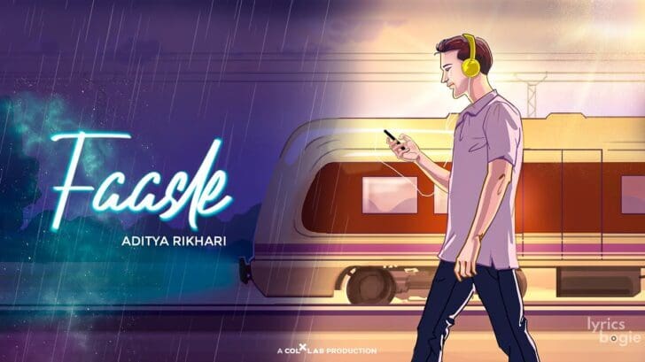 FAASLE LYRICS - Aditya Rikhari | LyricsBogie