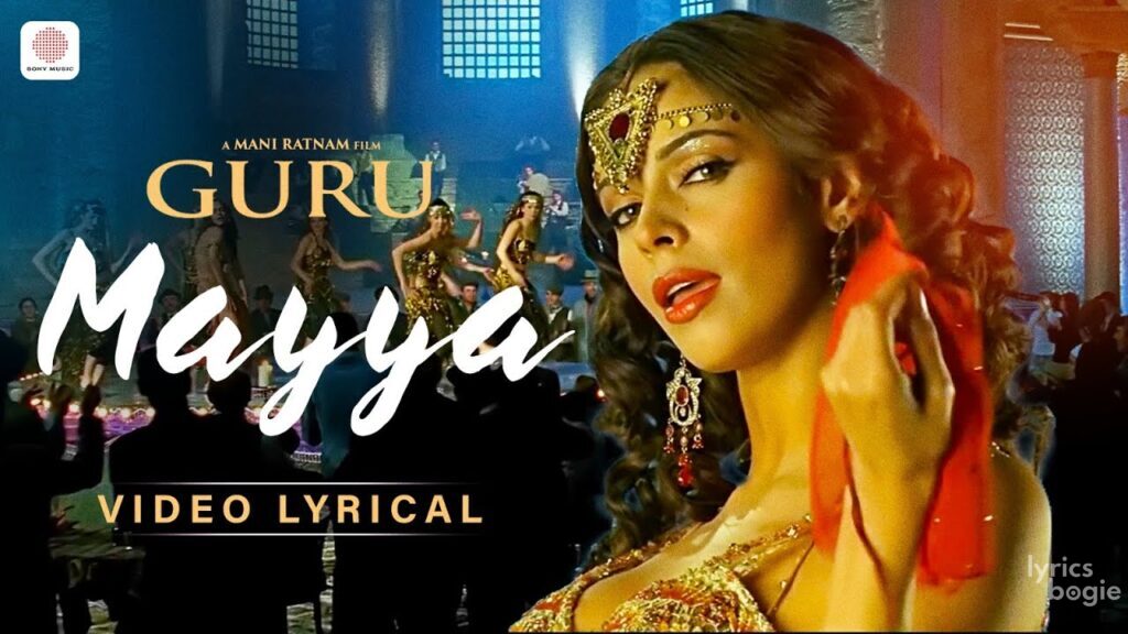 MAYYA LYRICS - Guru (2006) - Chinmayi Sripada, Keerthi Sagathia, Maryem ...