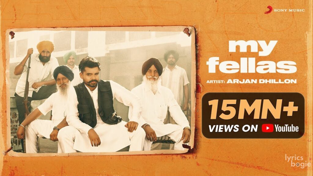 MY FELLAS LYRICS - Arjan Dhillon | LyricsBogie
