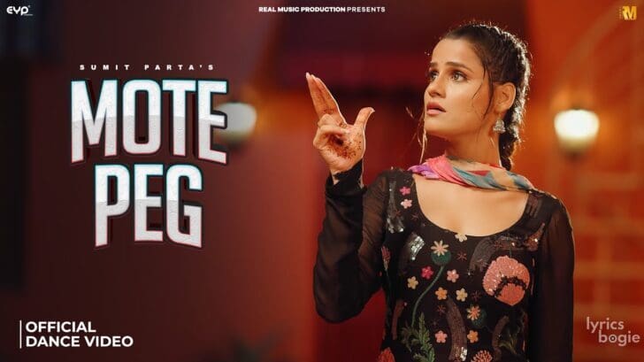 MOTE PEG LYRICS - Sumit Parta | LyricsBogie