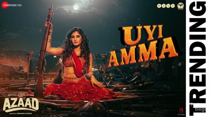 UYI AMMA LYRICS उई अम्मा - Azaad 2025 - Madhubanti Bagchi | LyricsBogie