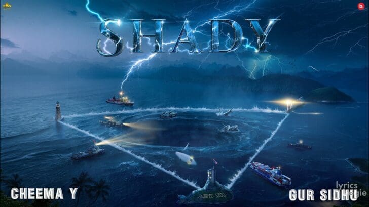 SHADY LYRICS - Cheema Y - Bermuda Triangle | LyricsBogie